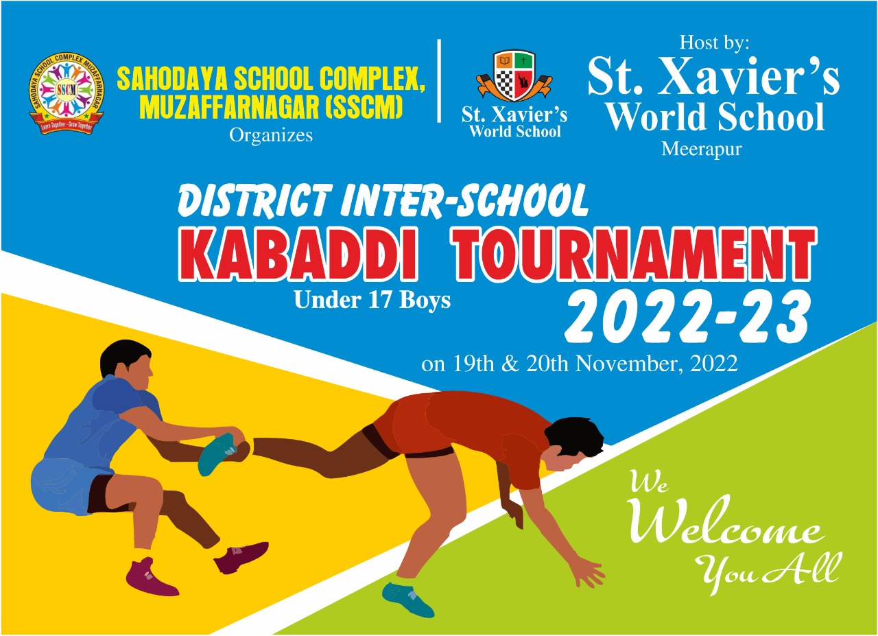 Kabaddi Tournament - Sahodaya School Complex Muzaffarnagar